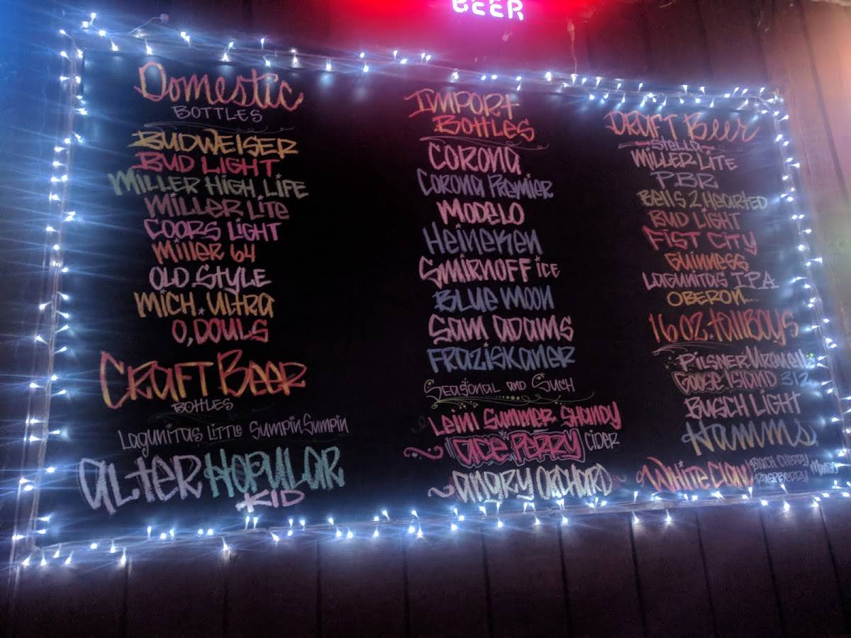 Menu at Spring Inn pub & bar, Elmhurst, 552 Spring Rd STE A