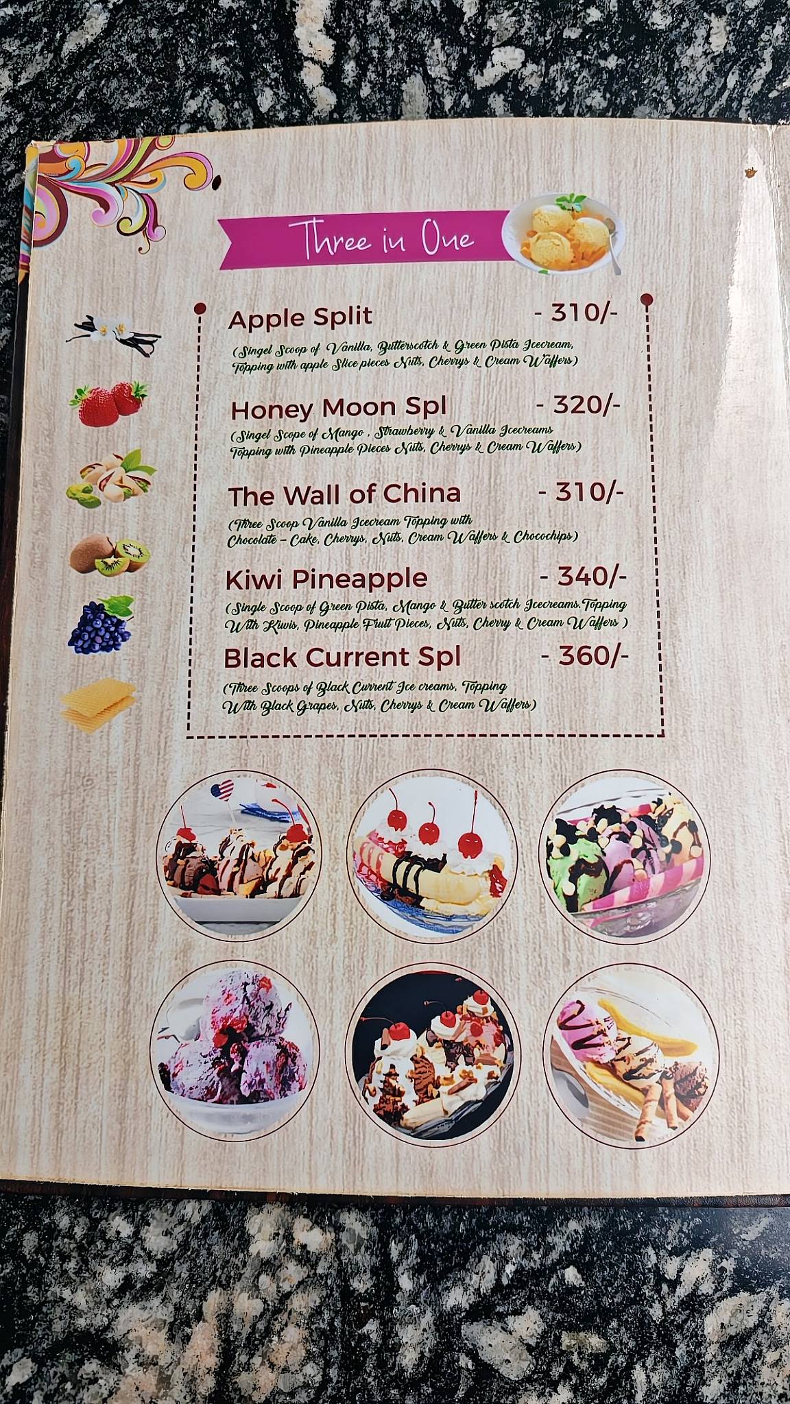 Menu at Sri Vengamamba Punjabi Family Daba, Nellore, 9XXG+64P