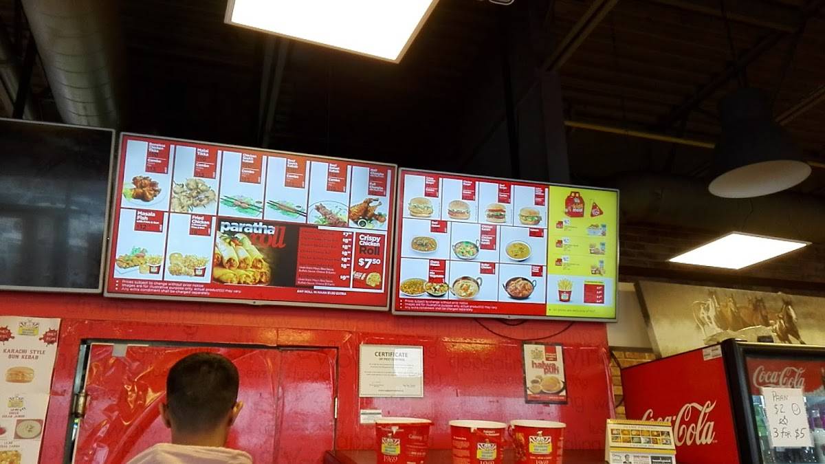Menu at Student Biryani restaurant, Mississauga, Dream Crest Rd