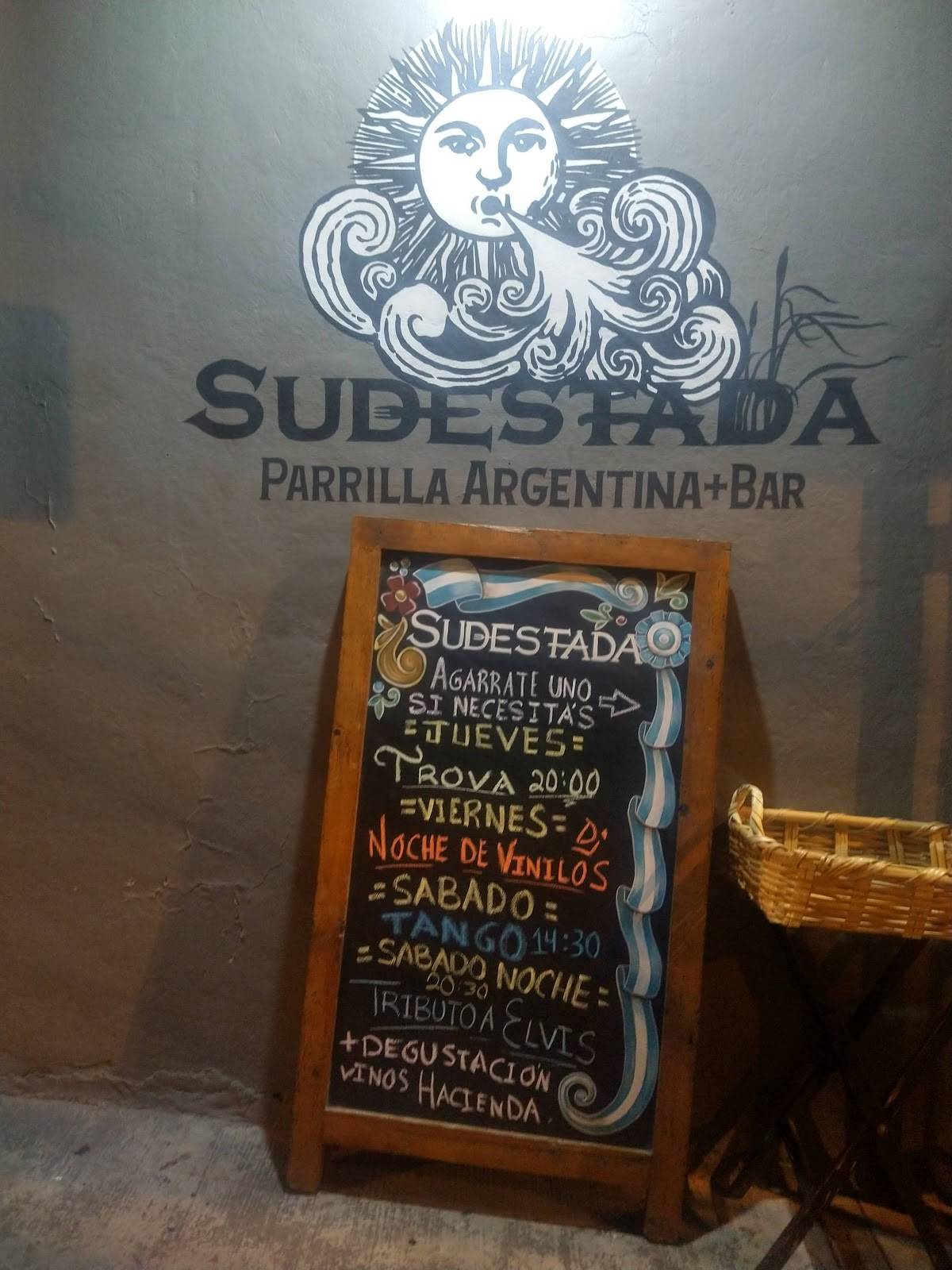 Carta del restaurante Sudestada, San Lorenzo Acopilco
