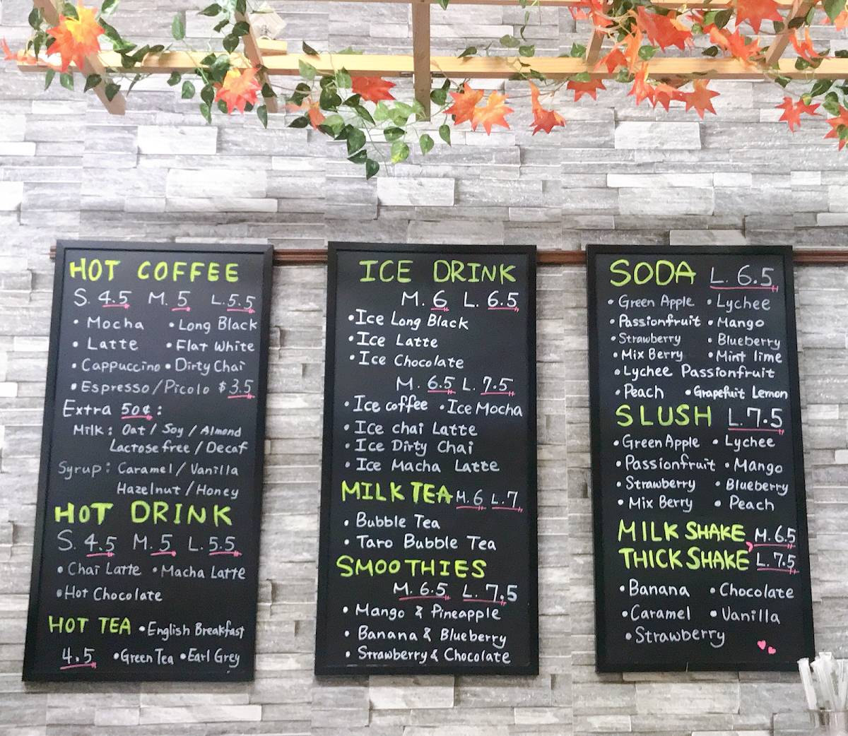 Menu at Sugar Maple Japanese Restaurant & Cafe, Highfields