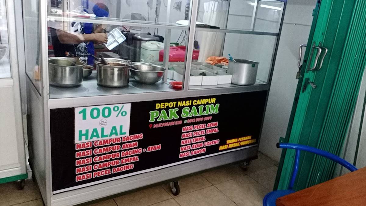 Carta del restaurante Depot Nasi Campur Pak Salim, Surabaya