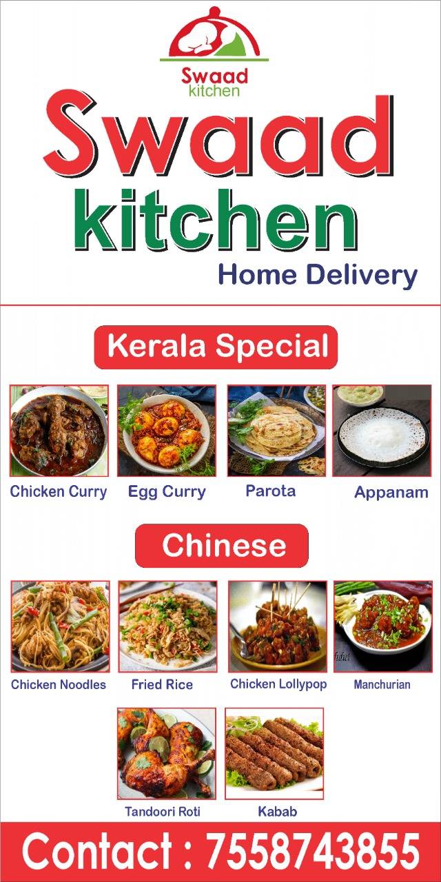 Menu at Swaad Kitchen Kerala and Chinese Restaurant, Pune