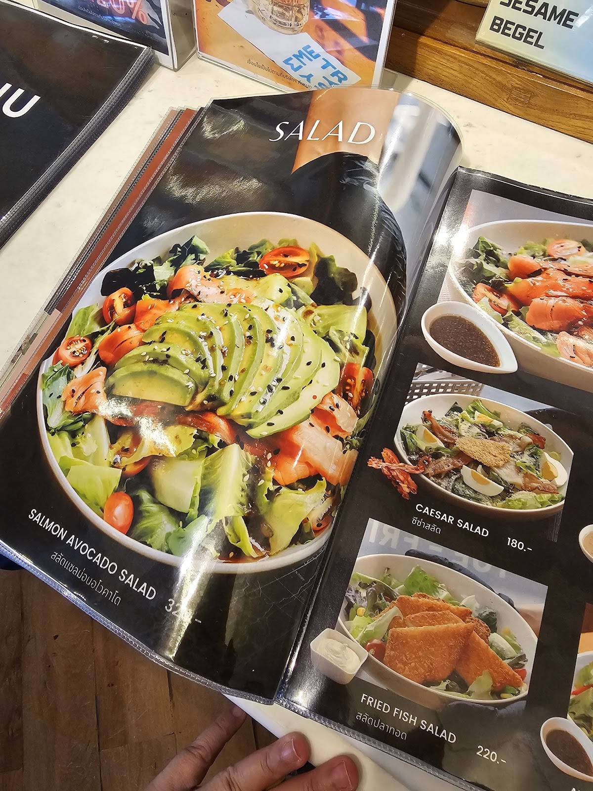 Menu at Symmetry BKK cafe, Bangkok, 653, 653/1-3 Pracha Uthit Rd