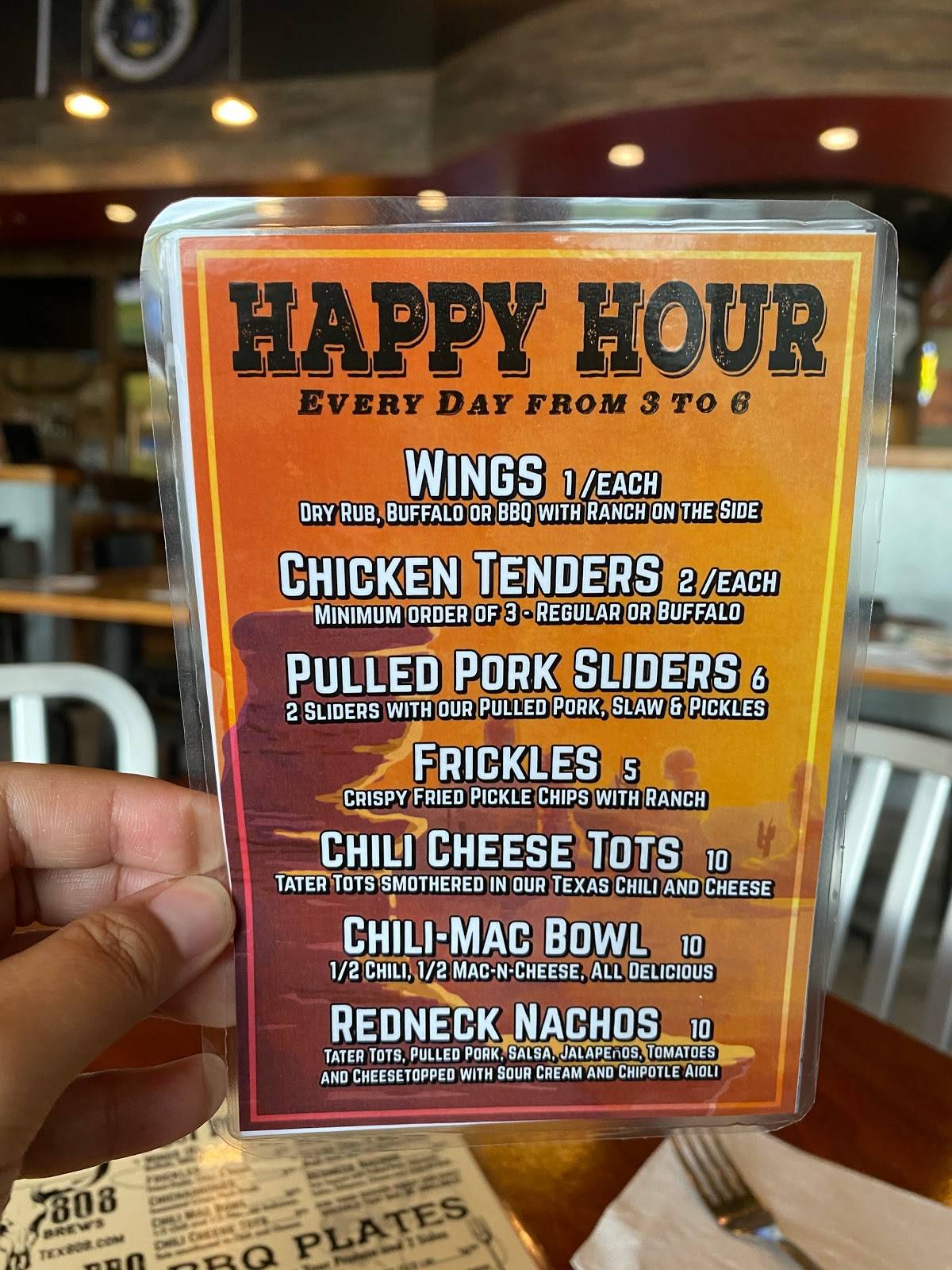 Menu at TEX 808 BBQ + Brews Hawaii Kai, Honolulu, 377 Keahole St Ste C1-A