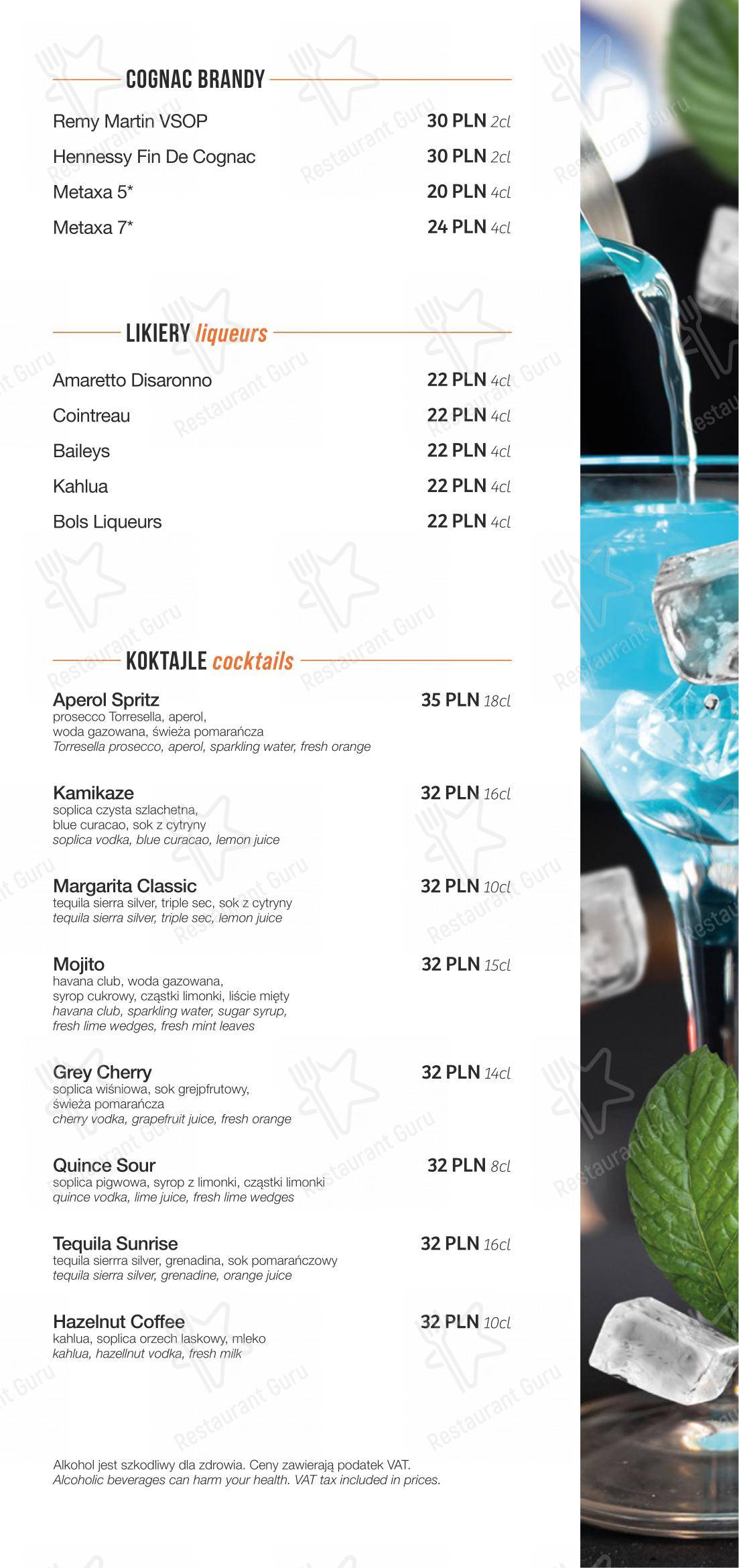 Menu at The Boer & Butcher Durbanville restaurant, Cape Town