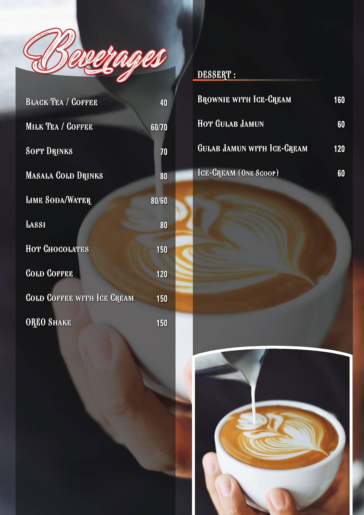 Menu at THE CRAVINGS (CAFE/RESTO/LOUNGE), Tezpur