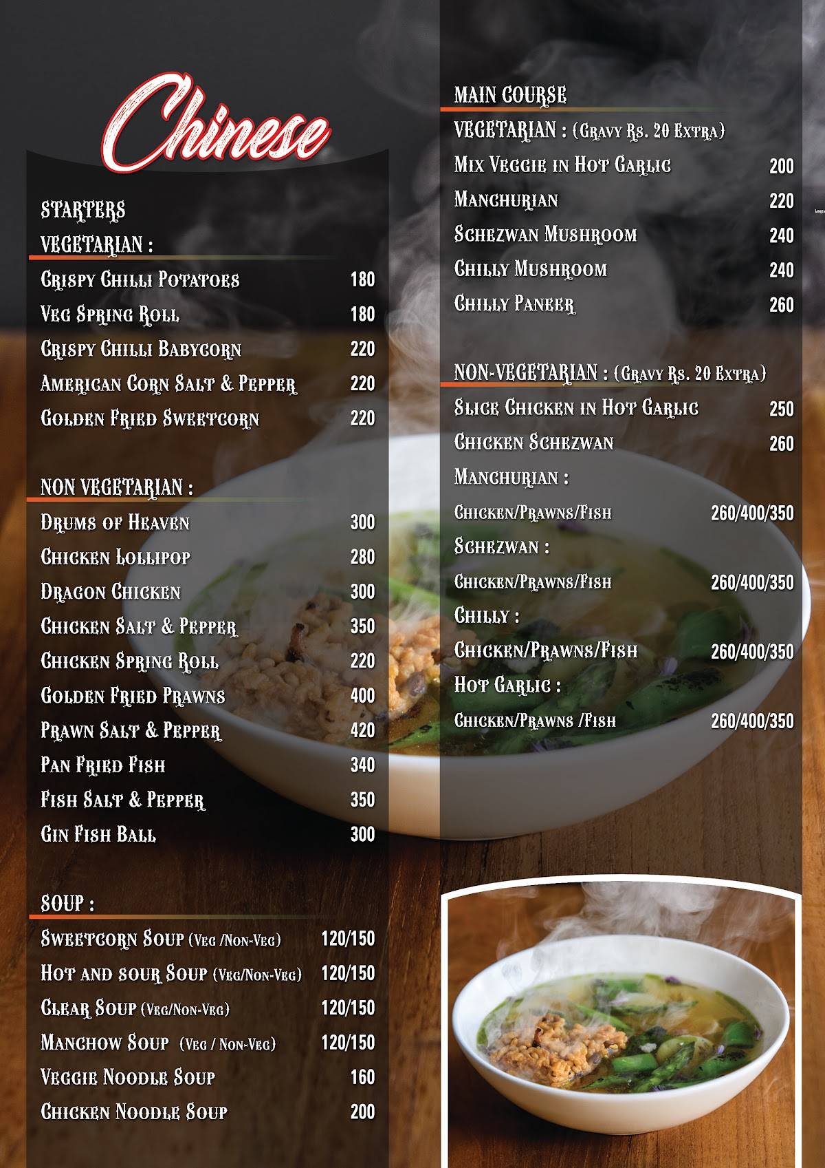 Menu at THE CRAVINGS (CAFE/RESTO/LOUNGE), Tezpur