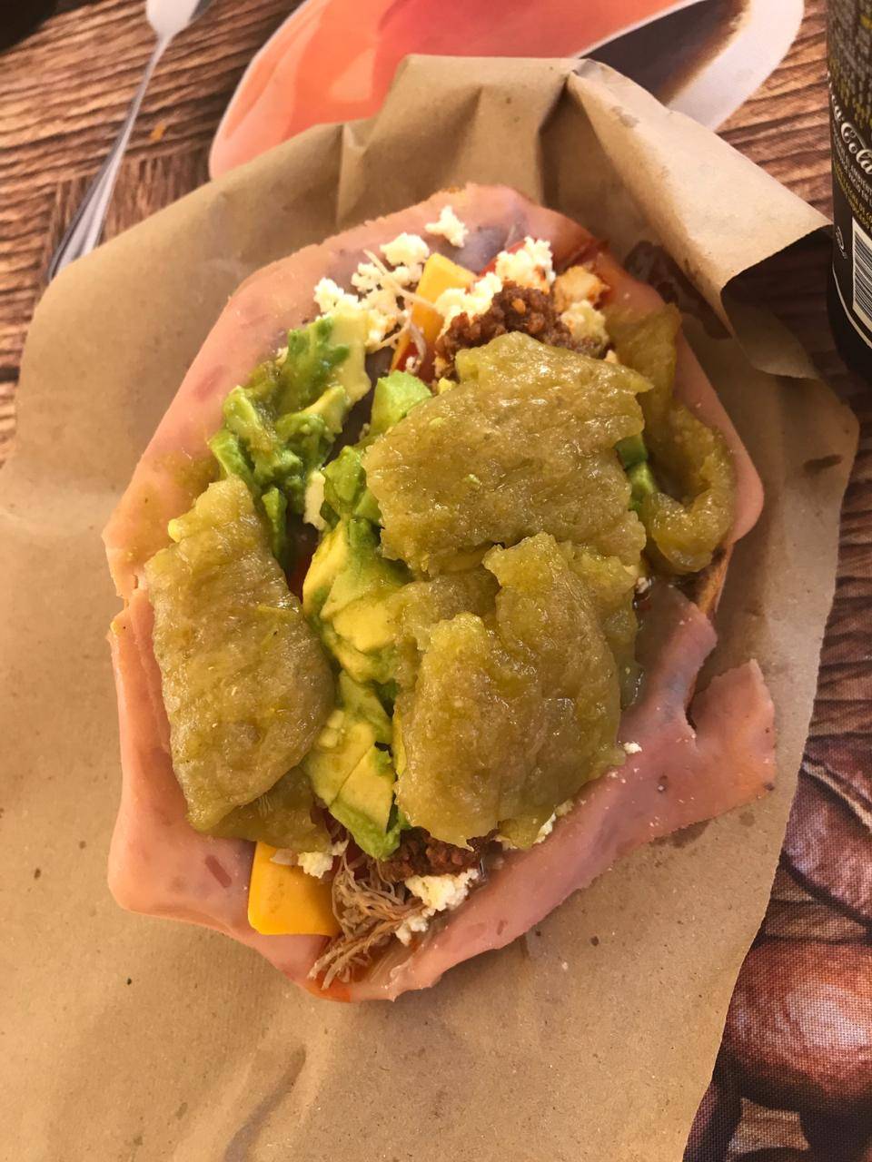 Carta de TORTAS DE LA BARDA "LAS ORIGINALES DE TAMPICO", Ciudad Valles