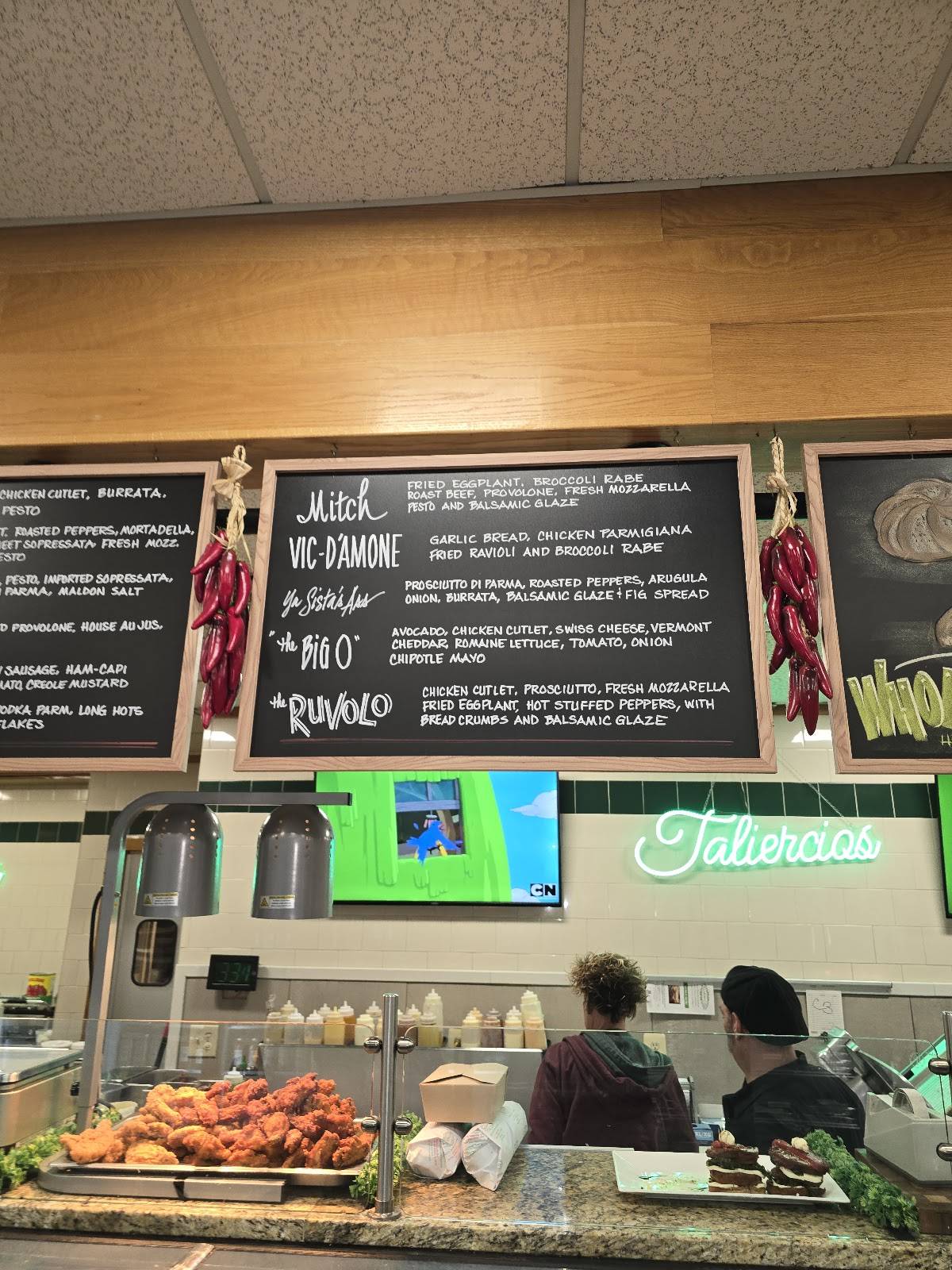 Menu at Taliercio's Ultimate Gourmet restaurant, Middletown, #500