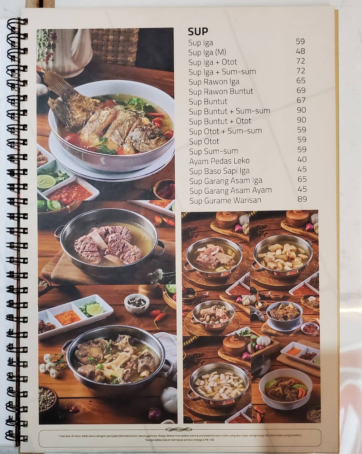 Menu at Warung Leko Summarecon Mal Serpong restaurant, Curug Sangereng ...