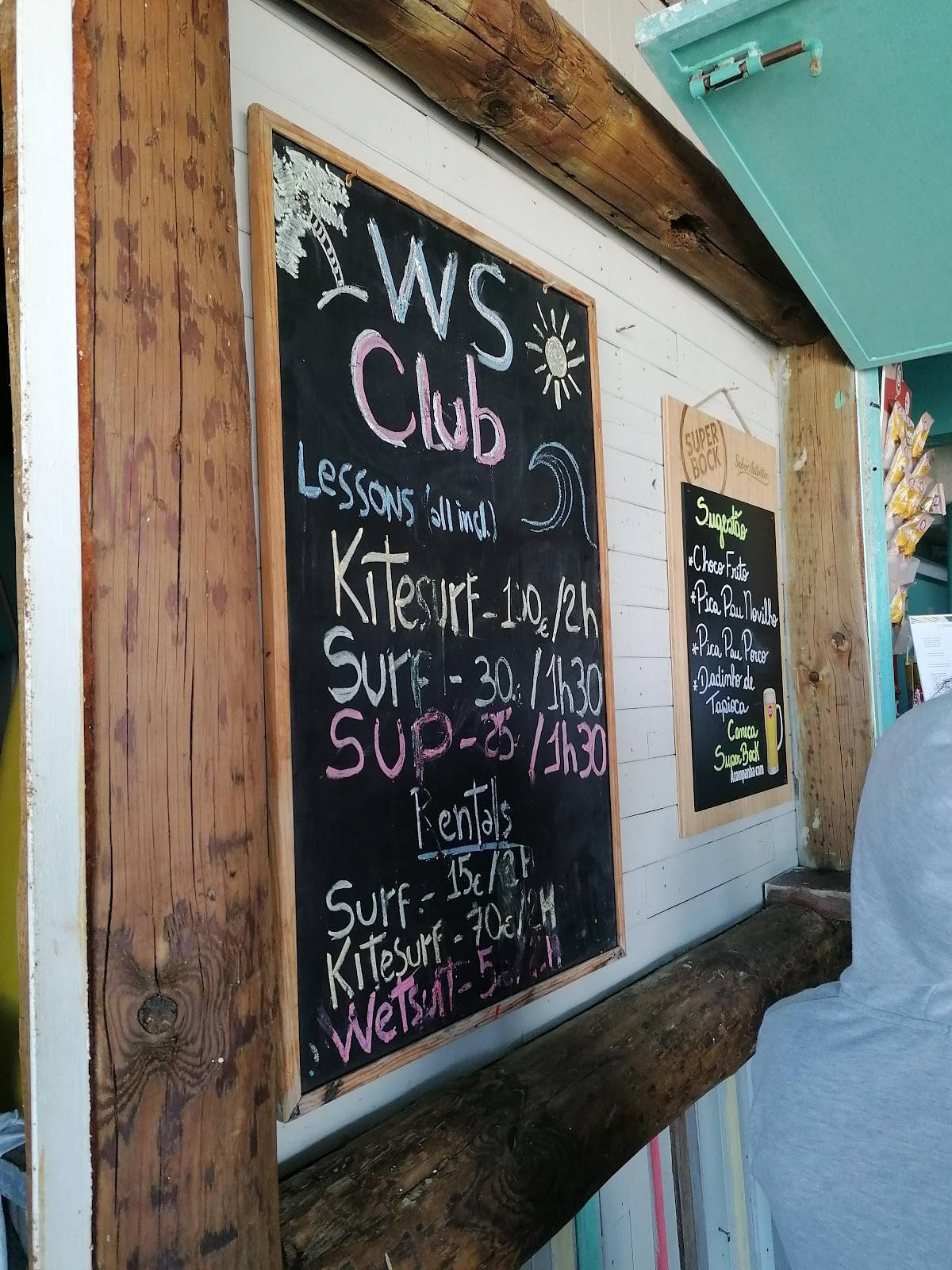 Menu em Terminus Beach Club, Costa da Caparica