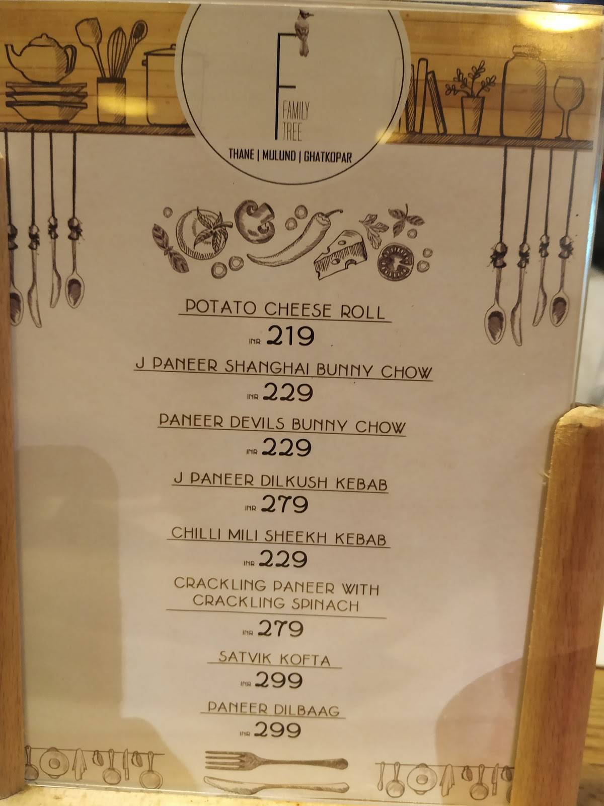 Menu at Family Tree, Thane, Shop no 4