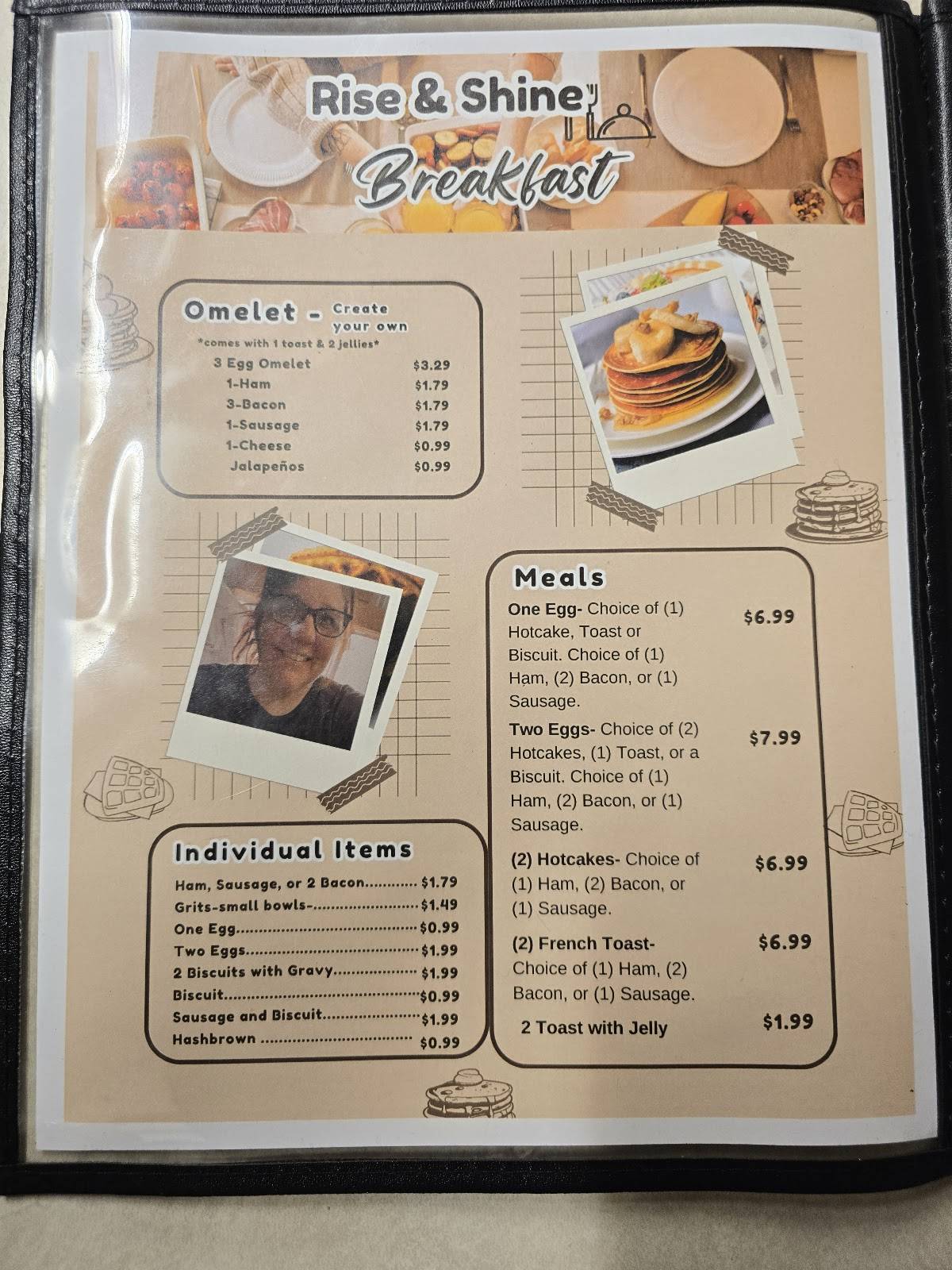 Menu at The Barn Home Cooking, Columbia, 239 Martin Luther St