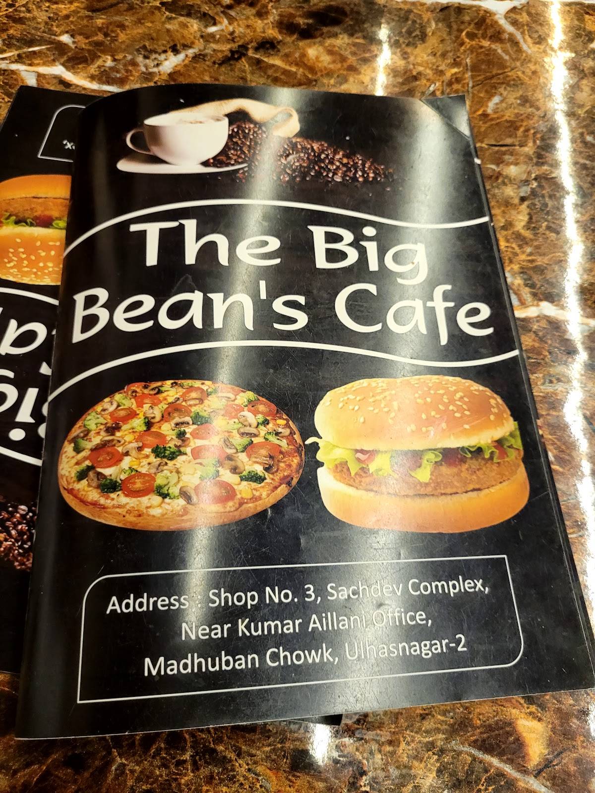 Menu at The Big Bean's Cafe, Ulhasnagar