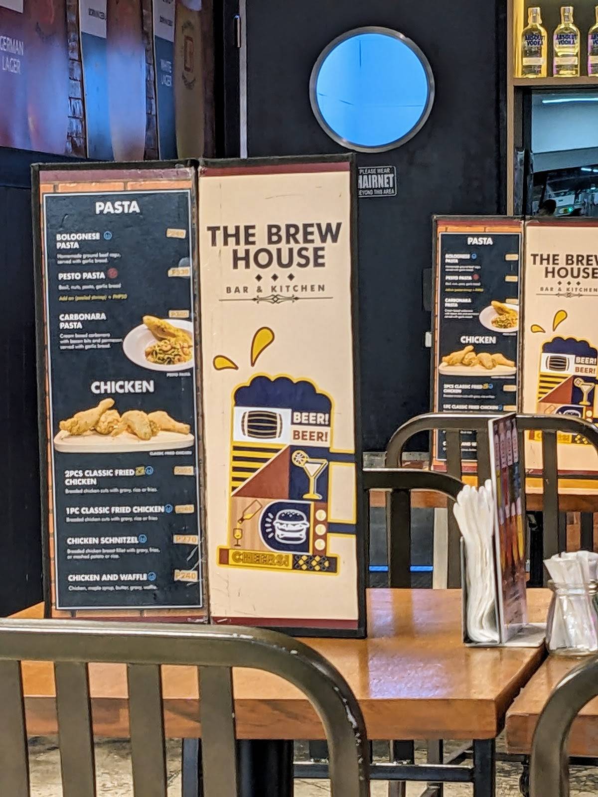 Menu at The Brew House Bar and Kitchen, Lapu-Lapu City