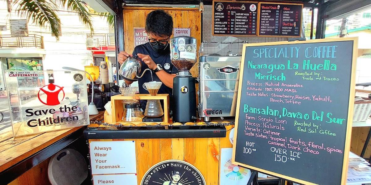 Menu at The Cooking Dad Coffee Roastery and Cafe, Imus