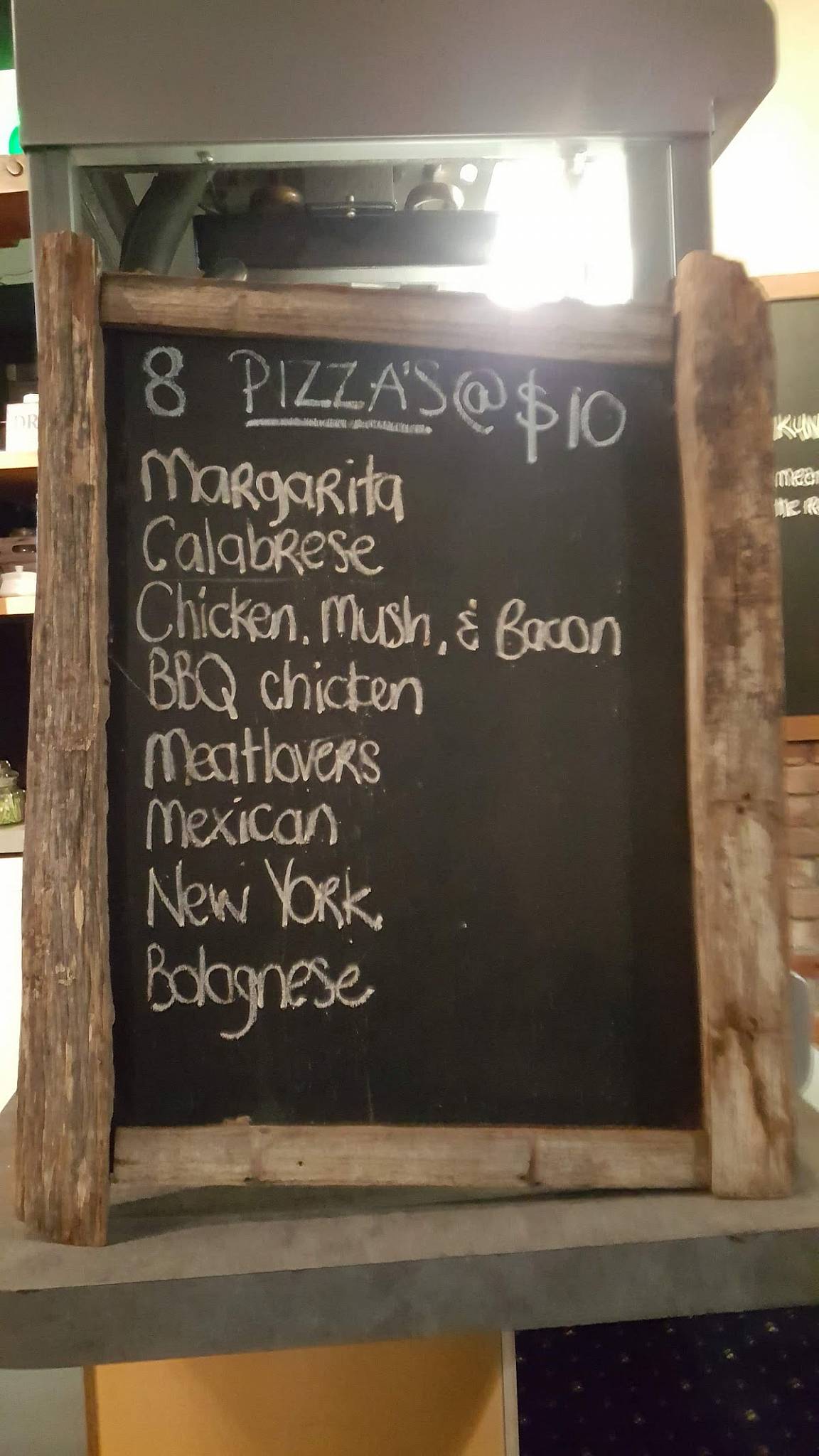 Menu at Drover's Bar and Kitchen, Feilding