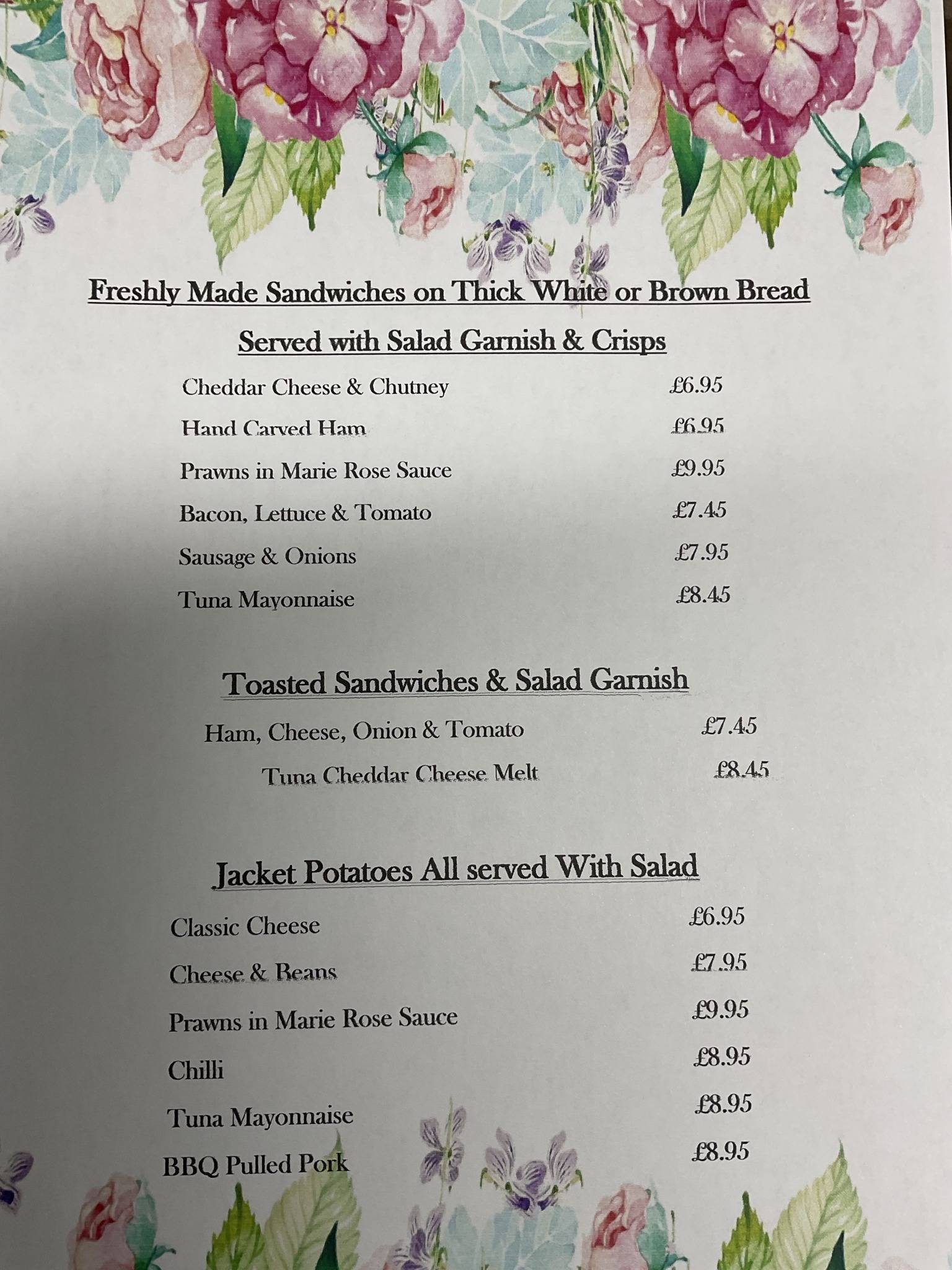 Menu at The Fruiterers Arms pub & bar, Rodmersham