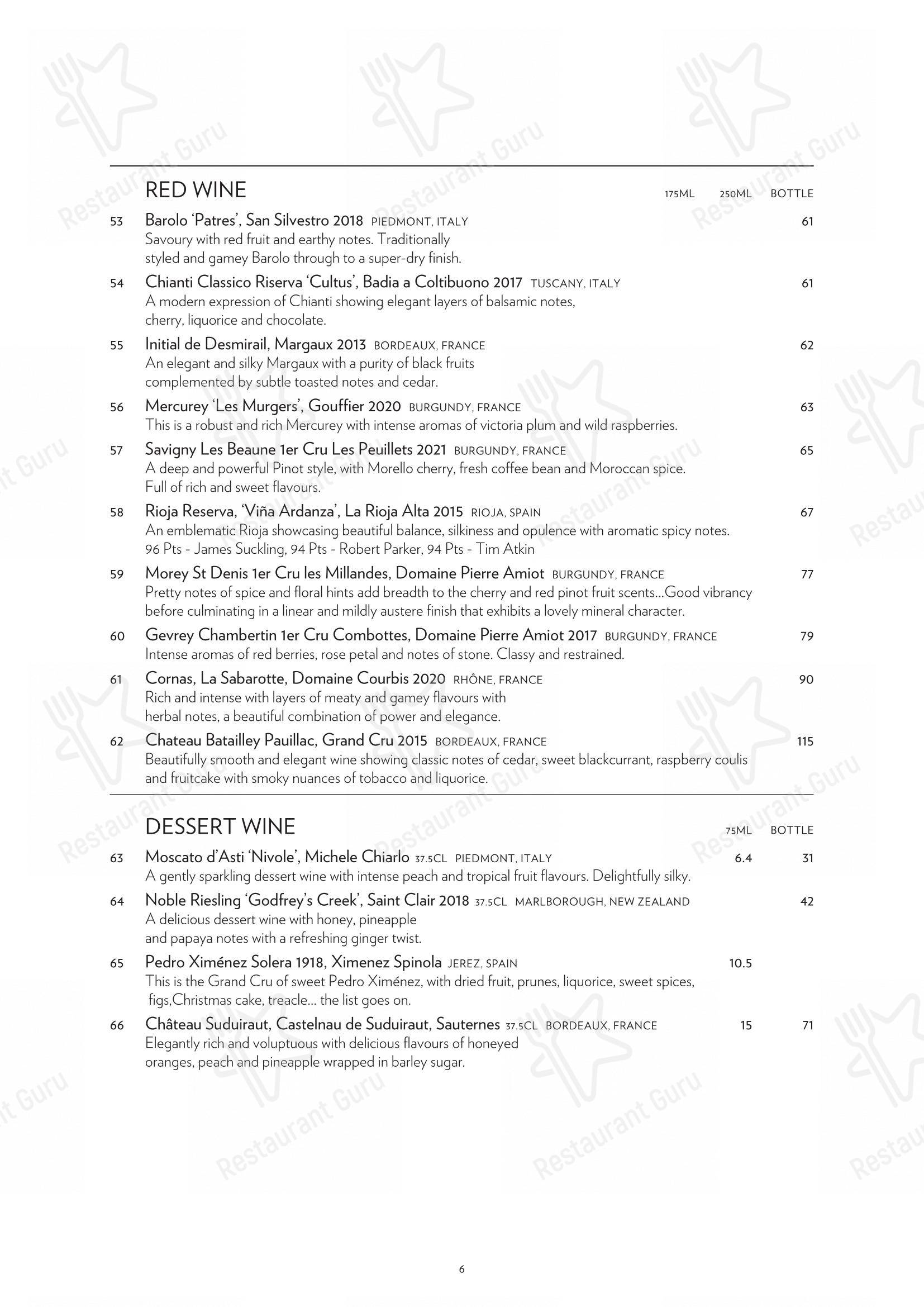 Menu at The Gin Trap Inn pub & bar, Hunstanton