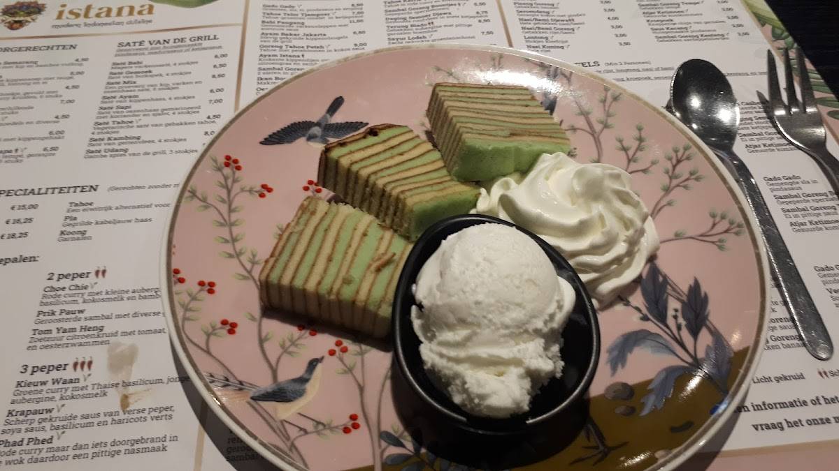 Speisekarte von Istana Indonesisch Restaurant, Den Haag