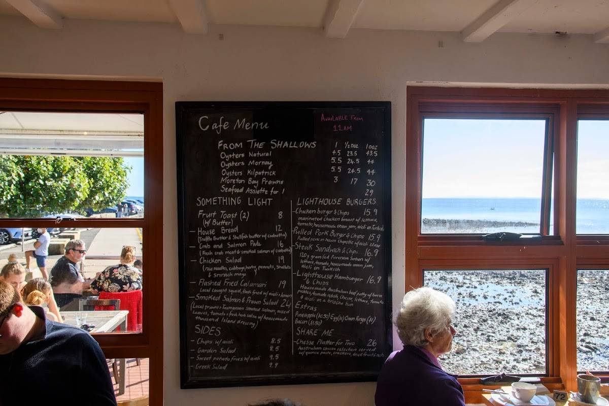 Menu at The Lighthouse Restaurant, Cleveland