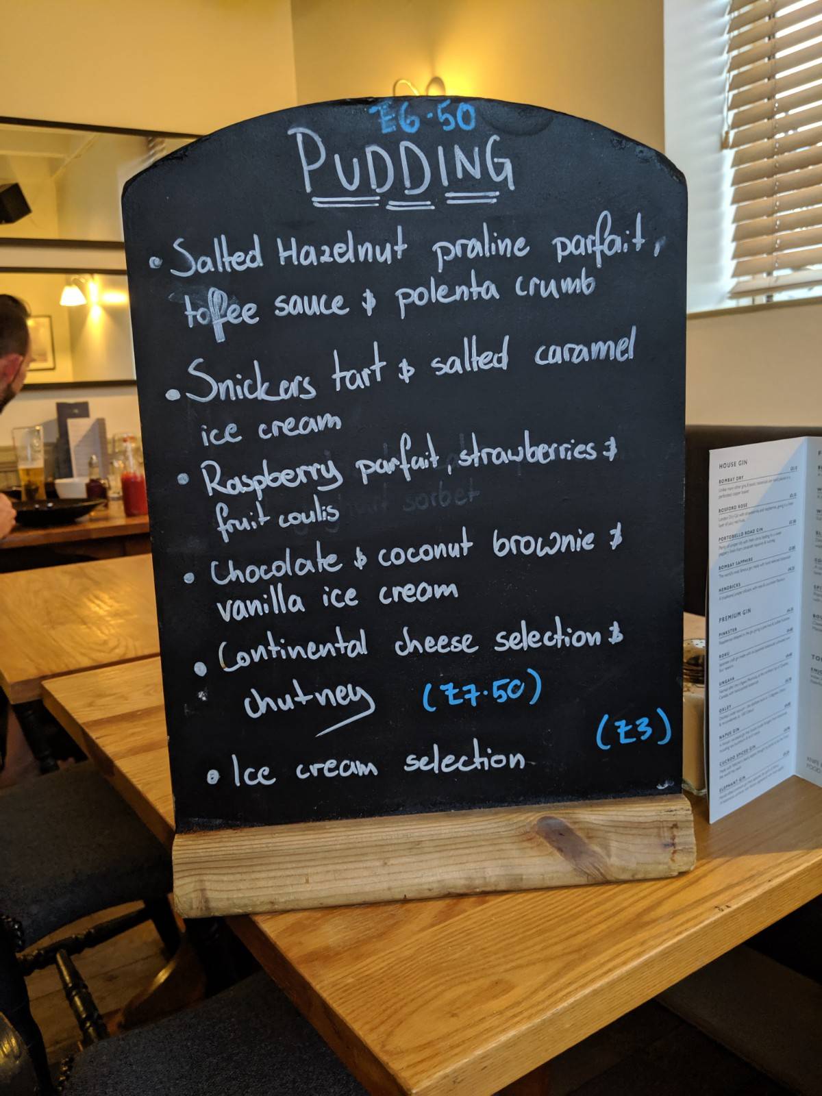 Menu at The Pilot Penarth pub & bar, Penarth