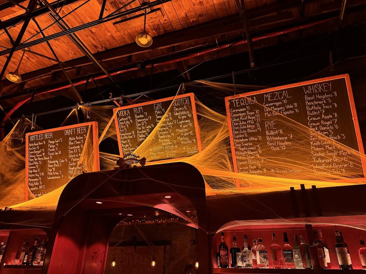 Carta de The Radio Bar, Baton Rouge