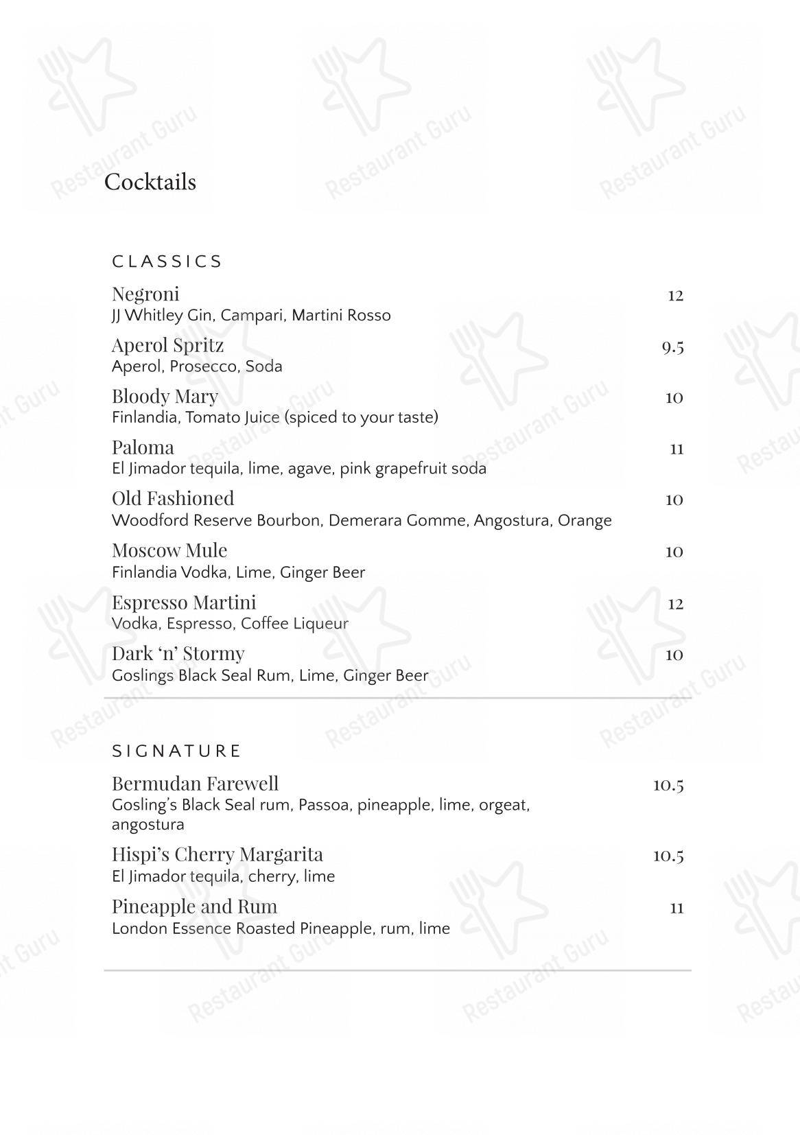 Menu at The White Horse in Churton pub & bar, Holt, Chester Rd