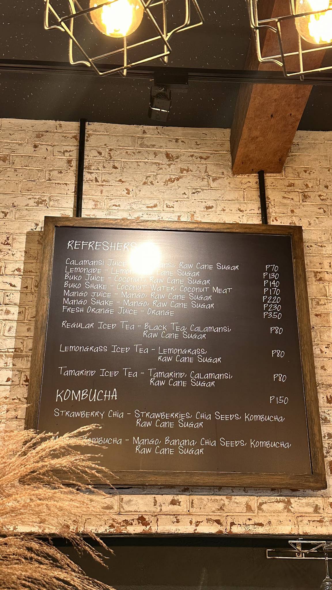 Menu at The Wholesome Table BGC restaurant, Taguig, Central Square