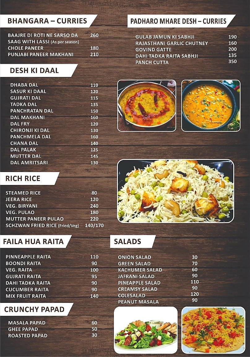 Menu at The warehouse restaurant & cafe, Sangariya