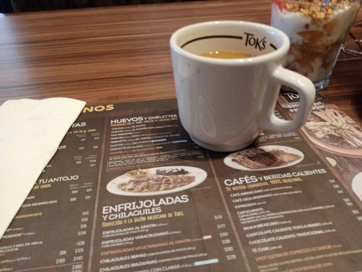 Carta del restaurante Toks Lomas Verdes, Naucalpan del Juárez, Colina ...