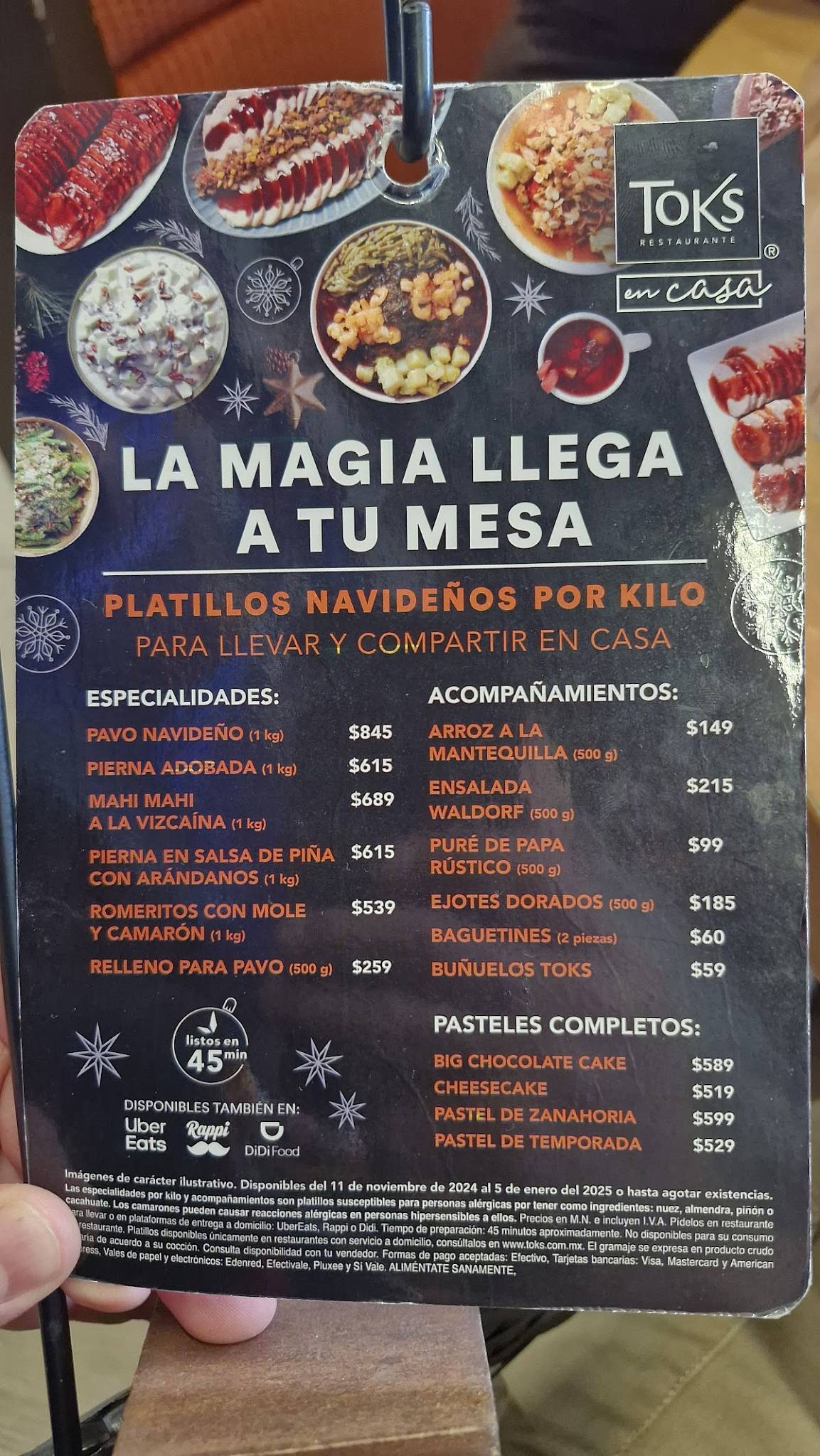 Menu at Toks restaurant, Playa del Carmen, Paseo Central S/N SM. 52 Mza ...