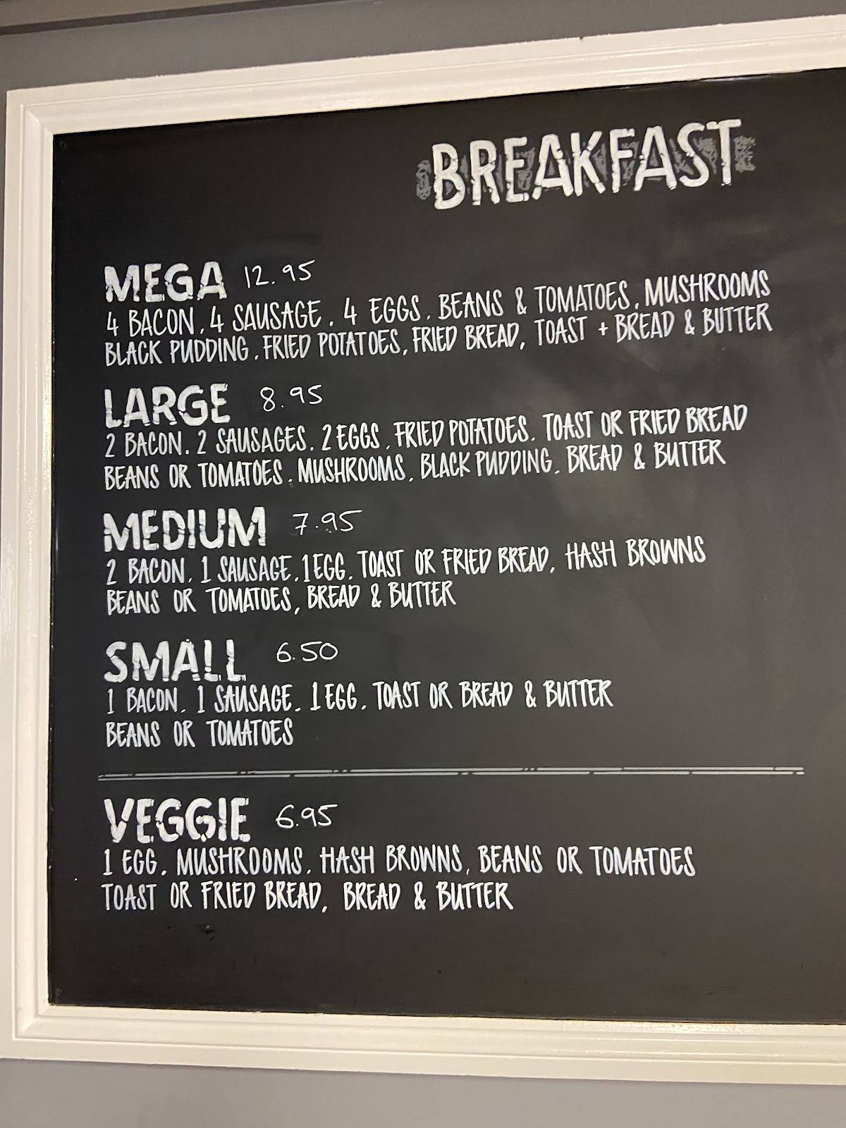 Menu at Top Nosh cafe, Bristol, 409 Soundwell Rd