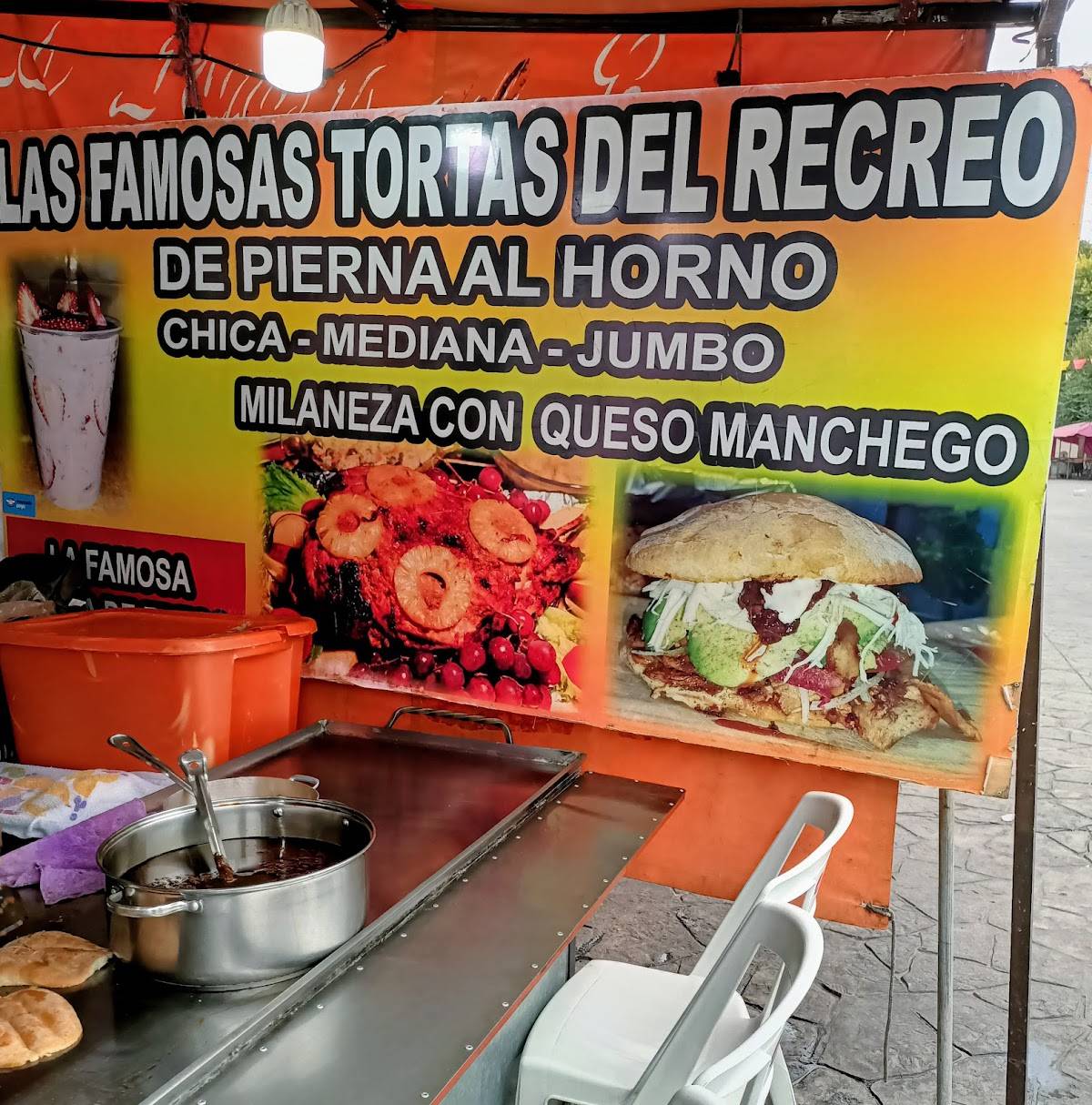 Carta del restaurante Tortas El Recreo Las Originales El Vaquita ...