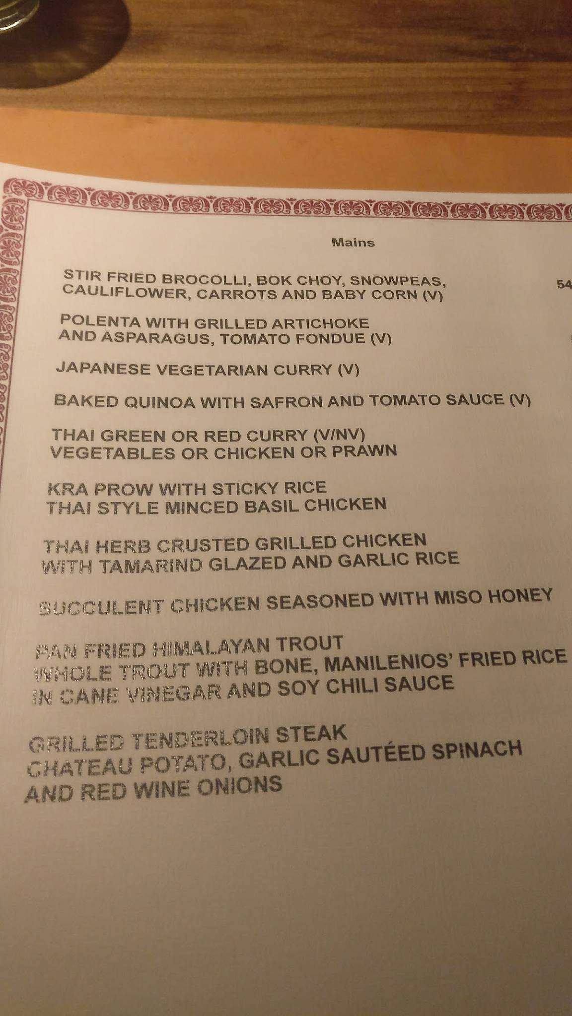 Menu at Town Hall, Gurugram, TWO HORIZON CENTER