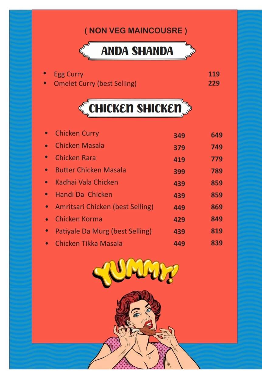 Menu at Urban Turban Restaurant & Banquet, Azamgarh
