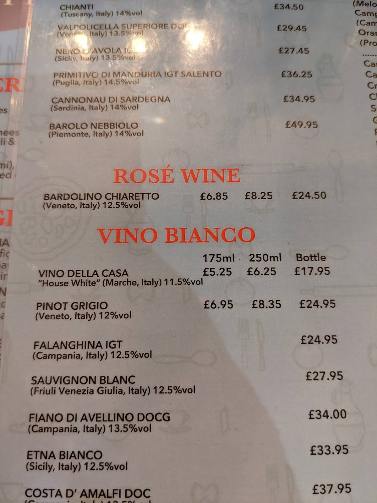 Menu at VIP very Italian pizza saltdean restaurant, Saltdean, 67 ...