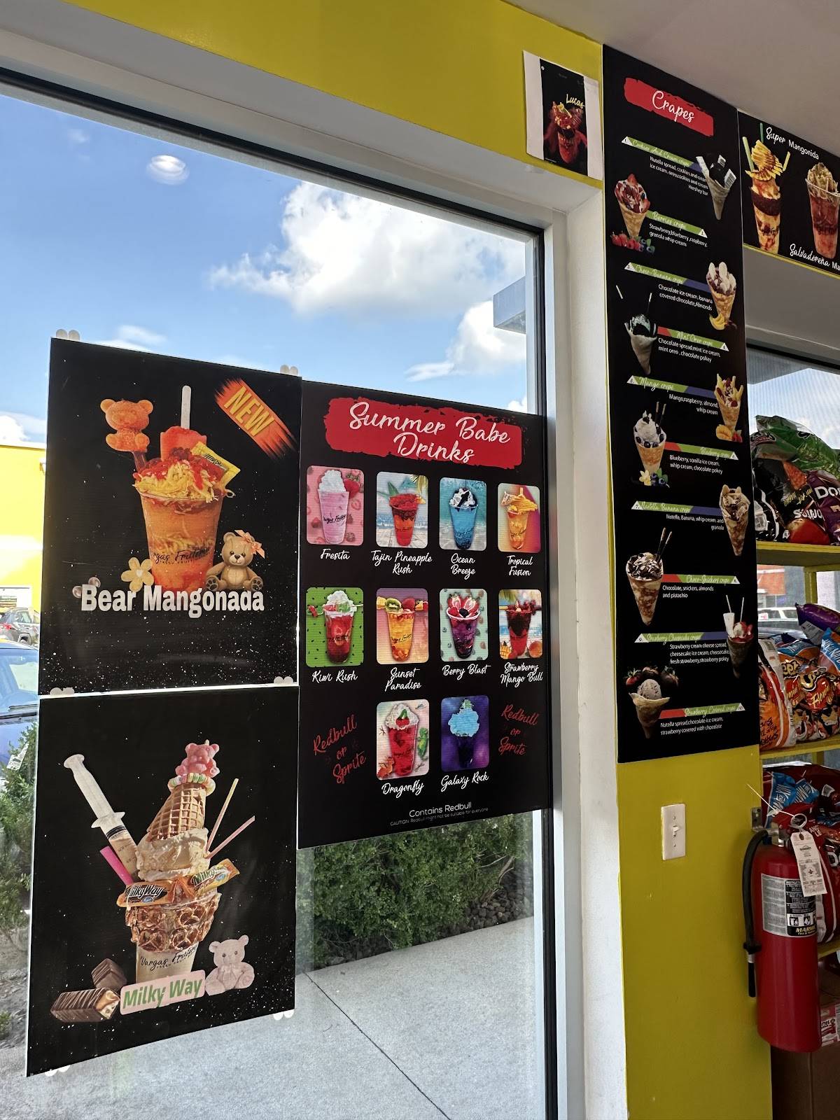 Menu at Vargas Fruteria pub & bar, Rogers