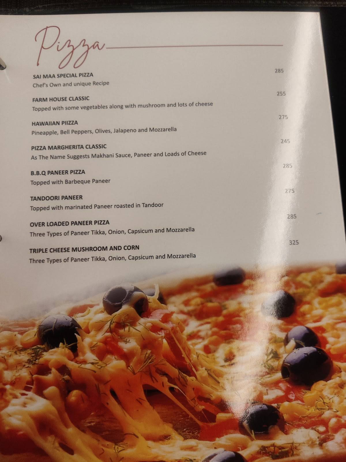 Menu at Vedam Multicuisine Restaurant Sai Maa Hotel & Residency ...