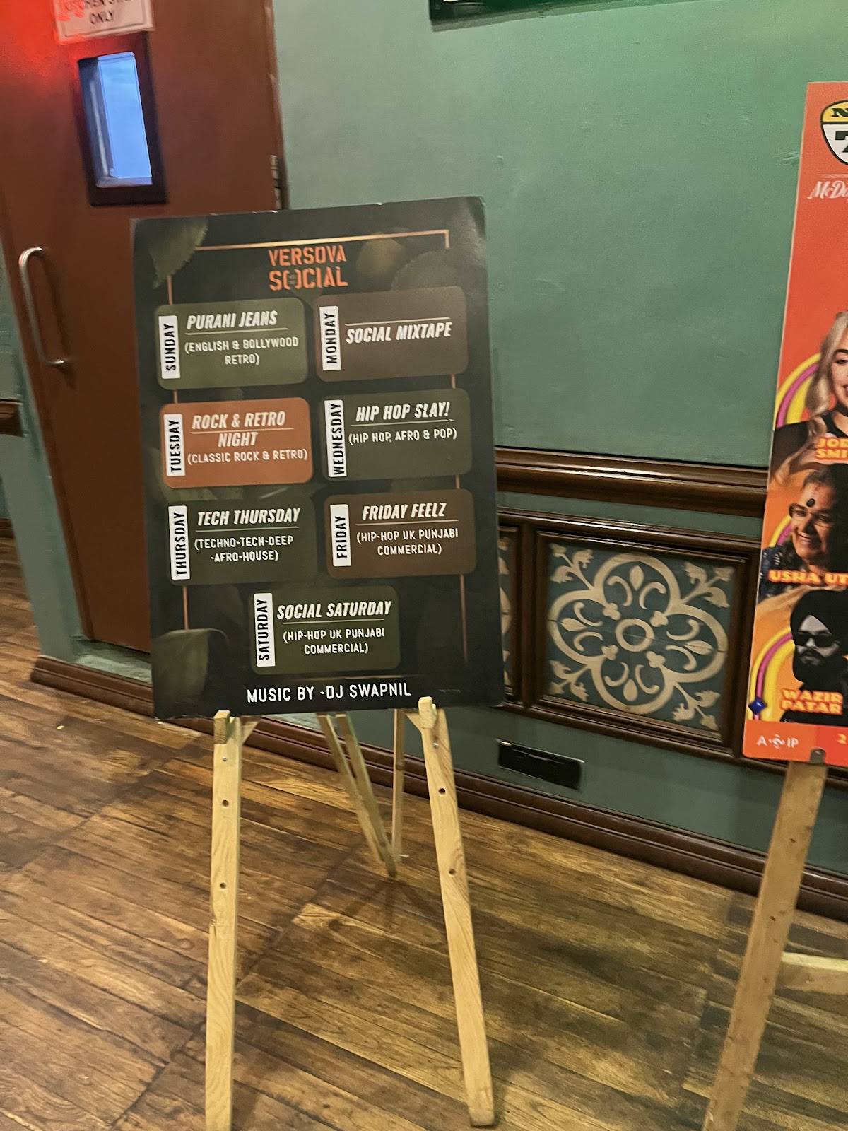 Menu at Versova SOCIAL, Mumbai