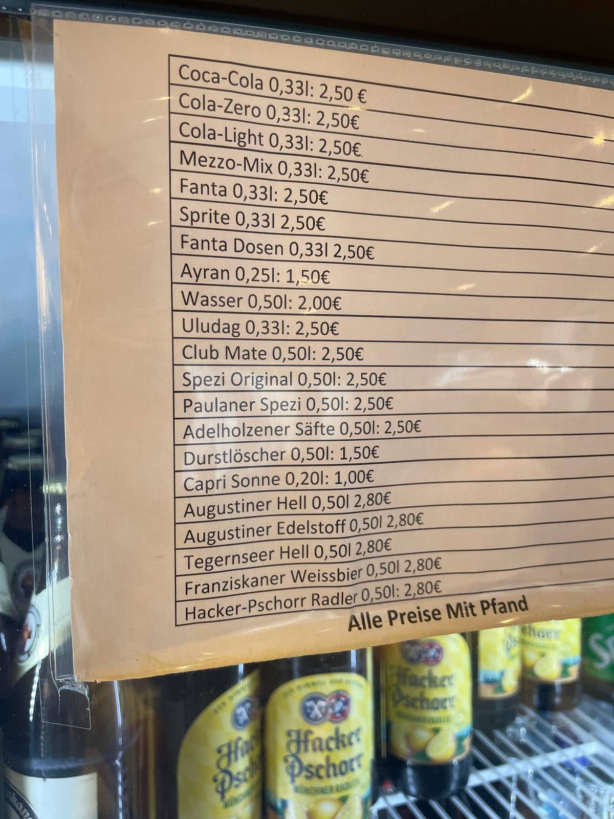 Menu at Restaurant Best Döner & Falafel, Munich