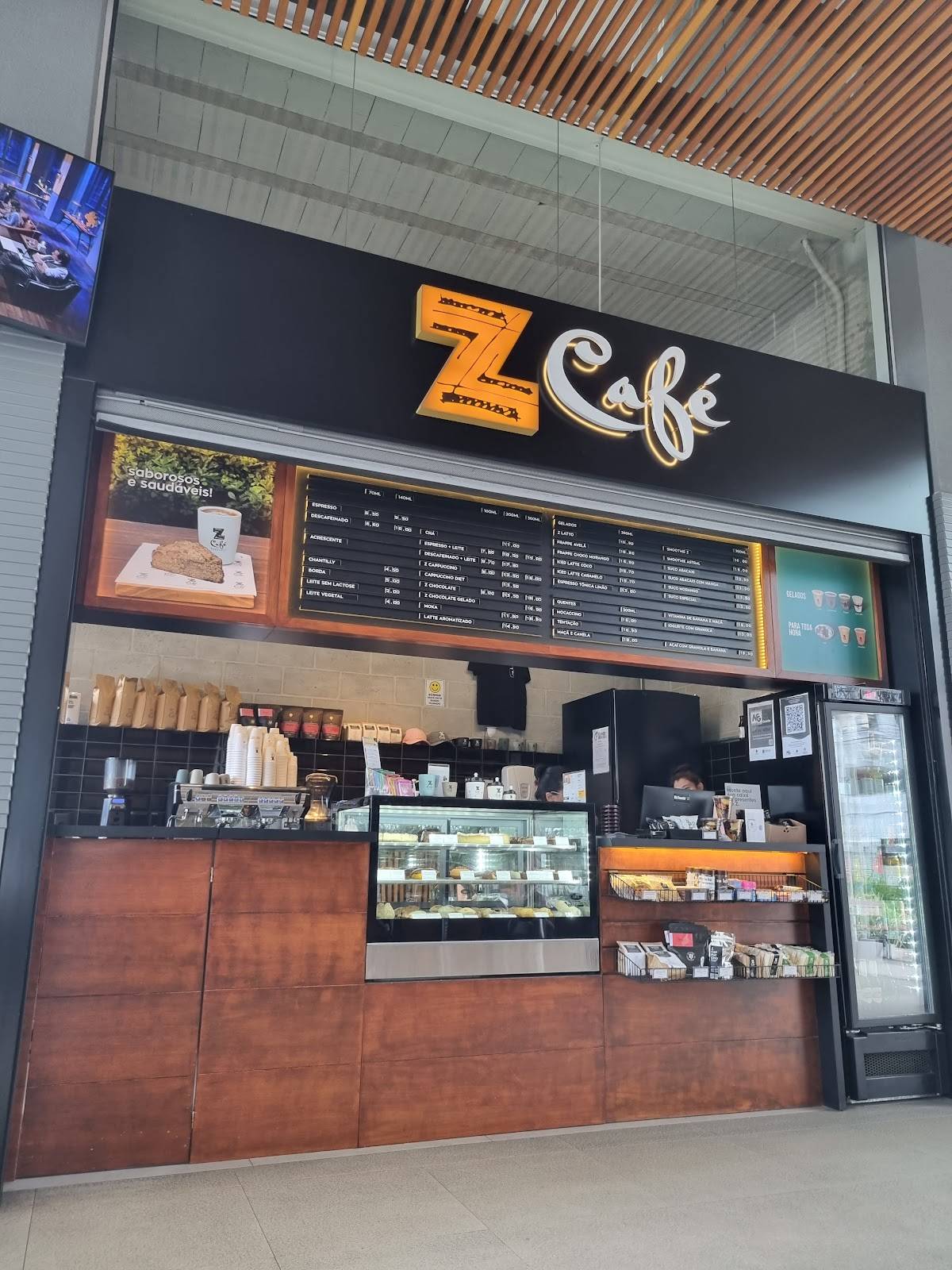 Menu em Z Café Plínio Mall, Porto Alegre