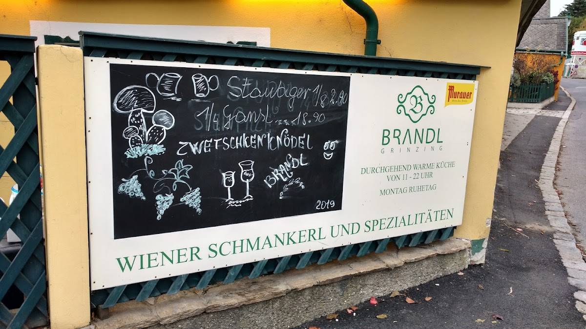 Speisekarte von Zum Martin Sepp restaurant, Wien