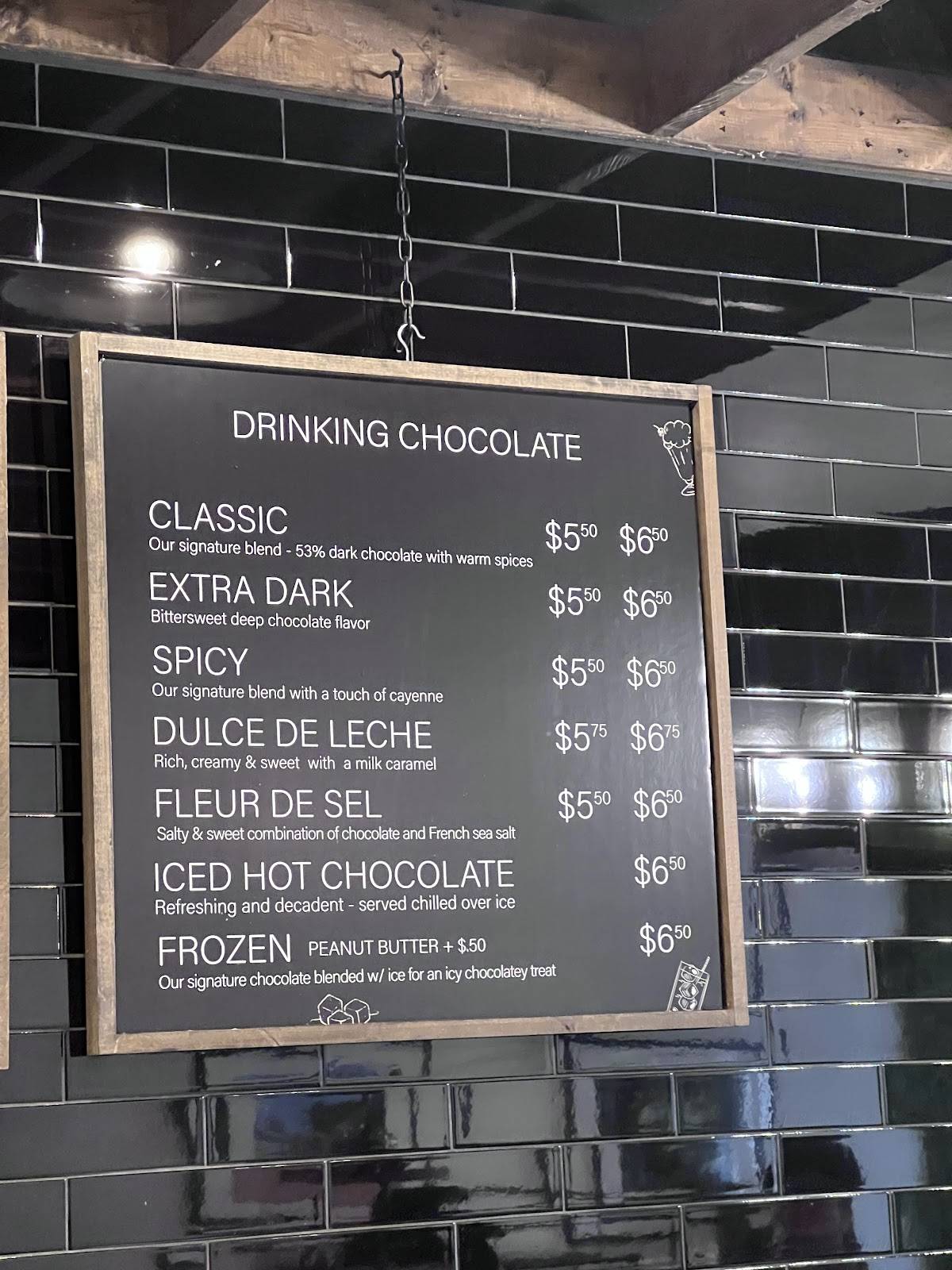 Carta del café cacao, Newton