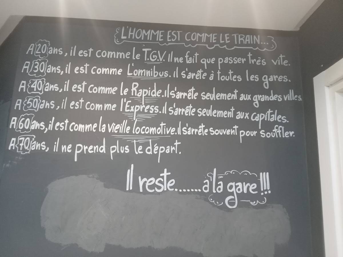 Menu au El Ferik restaurant, Monastir