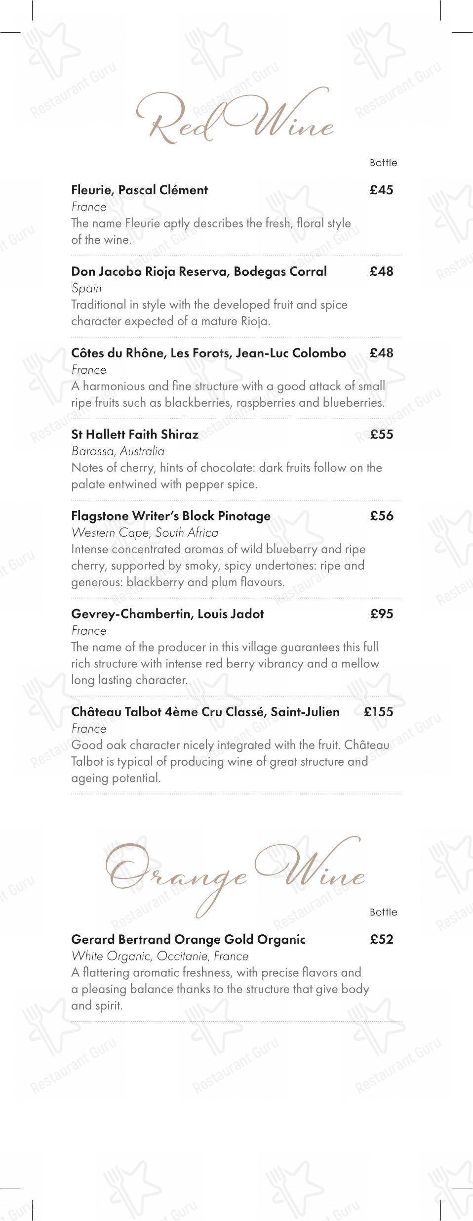 Menu at Shanghai 1814 Restaurant, Southampton