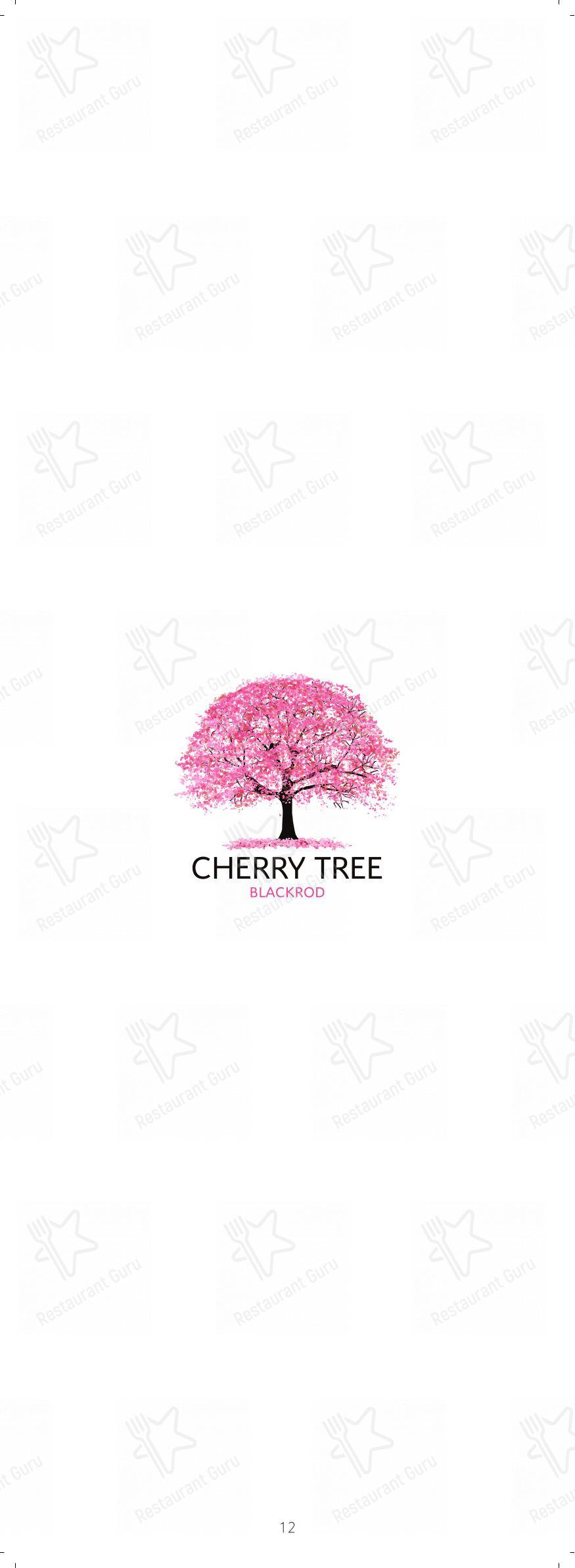 Menu at The Cherry Tree pub & bar, Blackrod