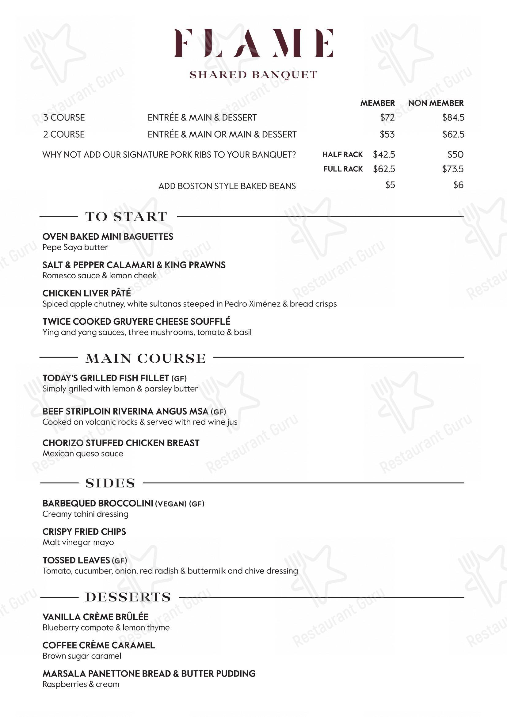 Menu at Dee Why RSL pub & bar, Dee Why, 932 Pittwater Rd
