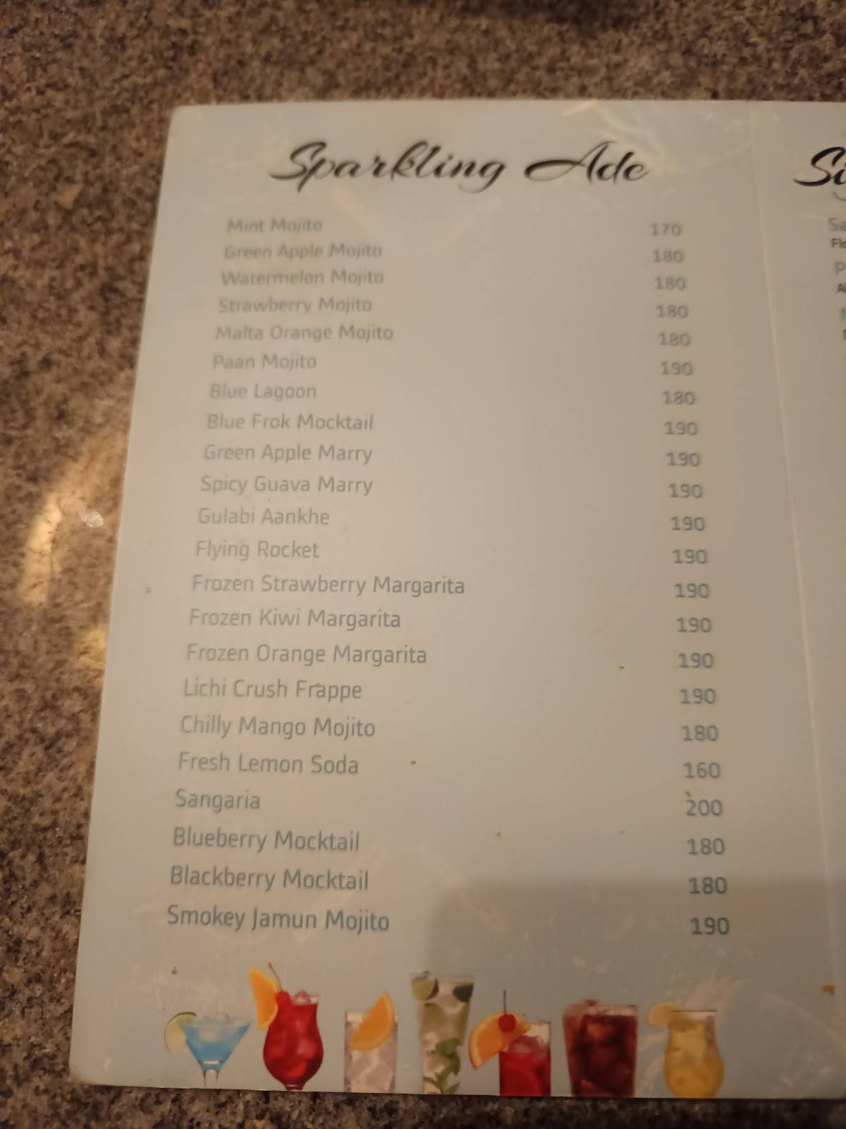 Menu at The Pattern - Restro, Vadodara